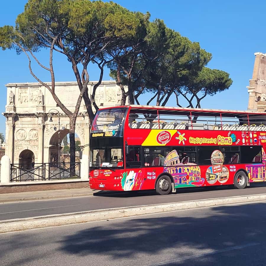 Official Open Top Tour Of Rome Rome: Nighttime Tour By Open Top Bus