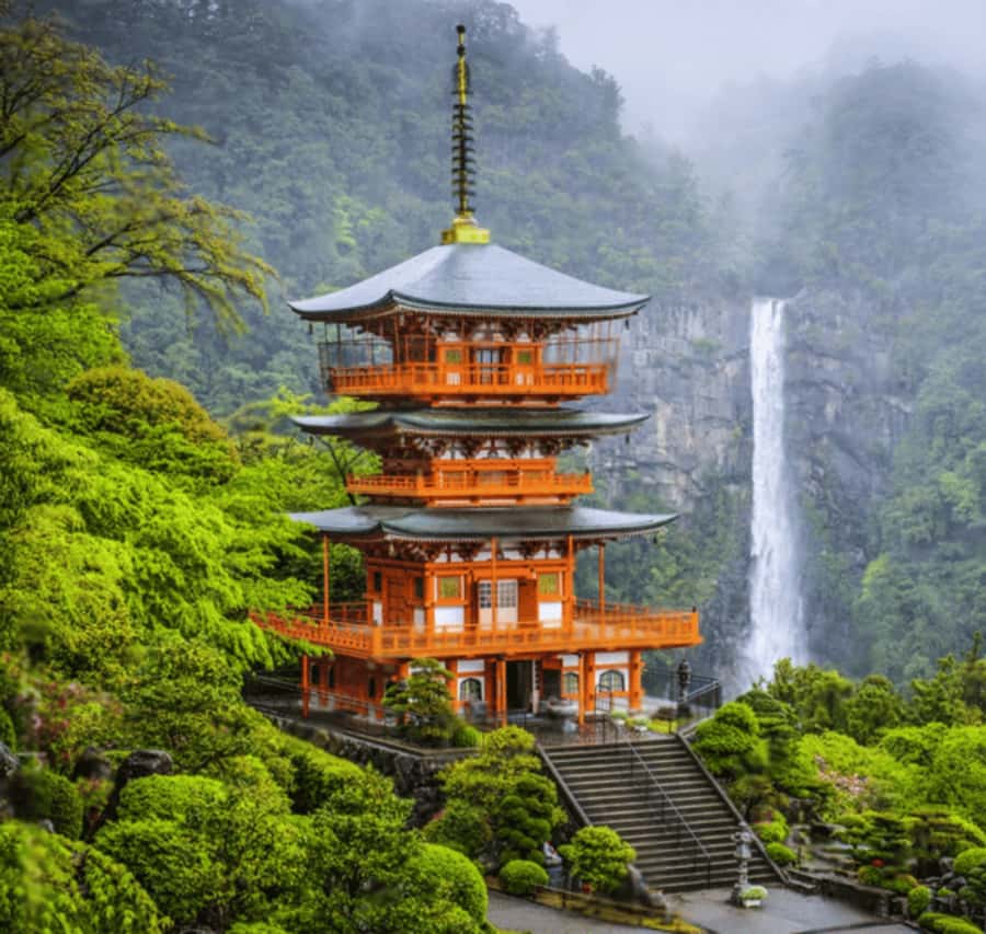 From Osaka/Kyoto:Mount Koya, Wakayama & Nachi Waterfall Trip | GetYourGuide
