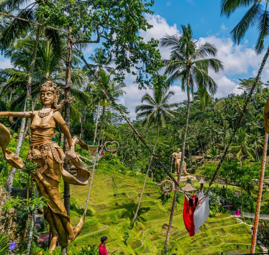 Ubud: Alas Harum Day-Pass, Swing, Sky Bike & Flying Fox | GetYourGuide