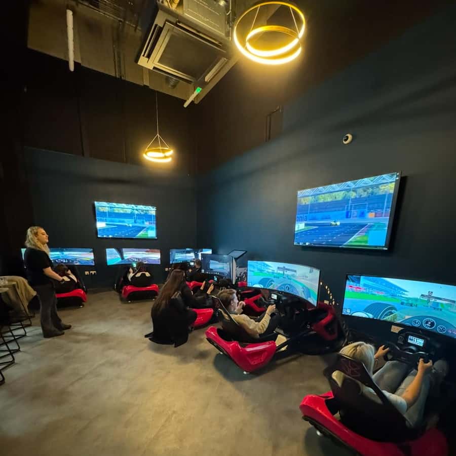 Manchester: Trax Social Racing Simulator Experience | GetYourGuide