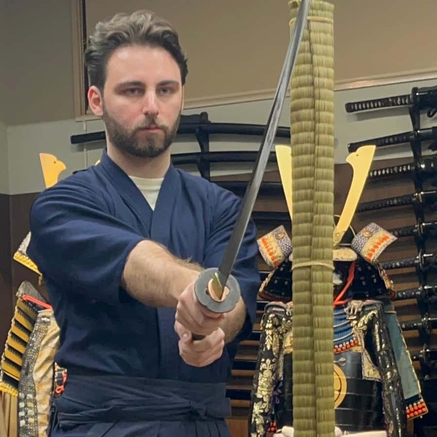Samurai sword cutting experience | GetYourGuide