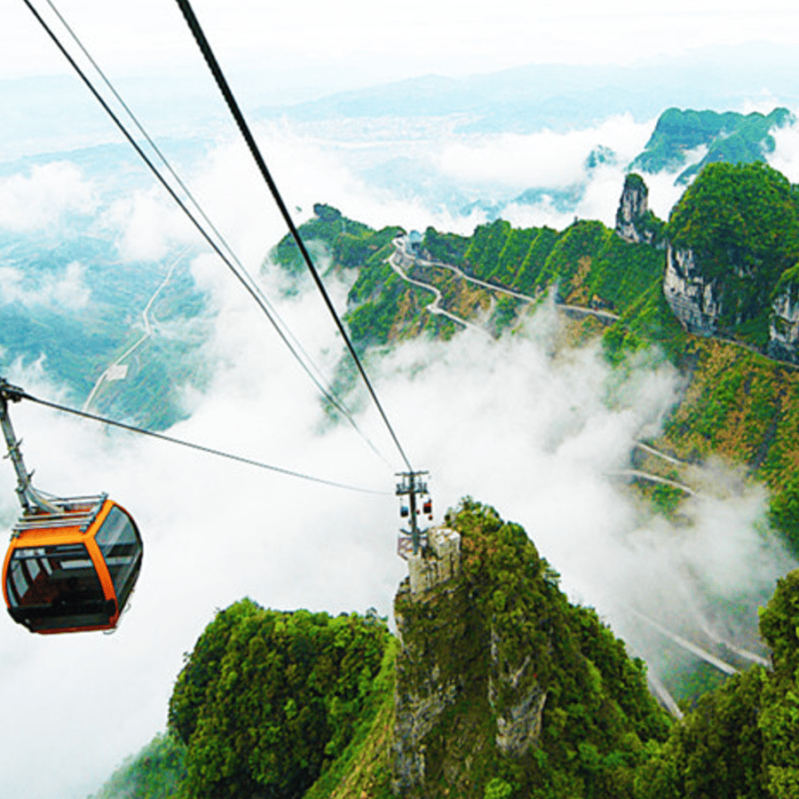 Zhangjiajie : découvrez les merveilles de la montagne Tianmen et le ...
