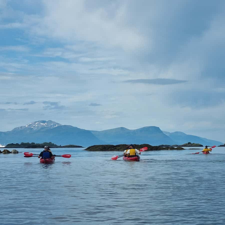 Molde - Guided kayak tour | GetYourGuide
