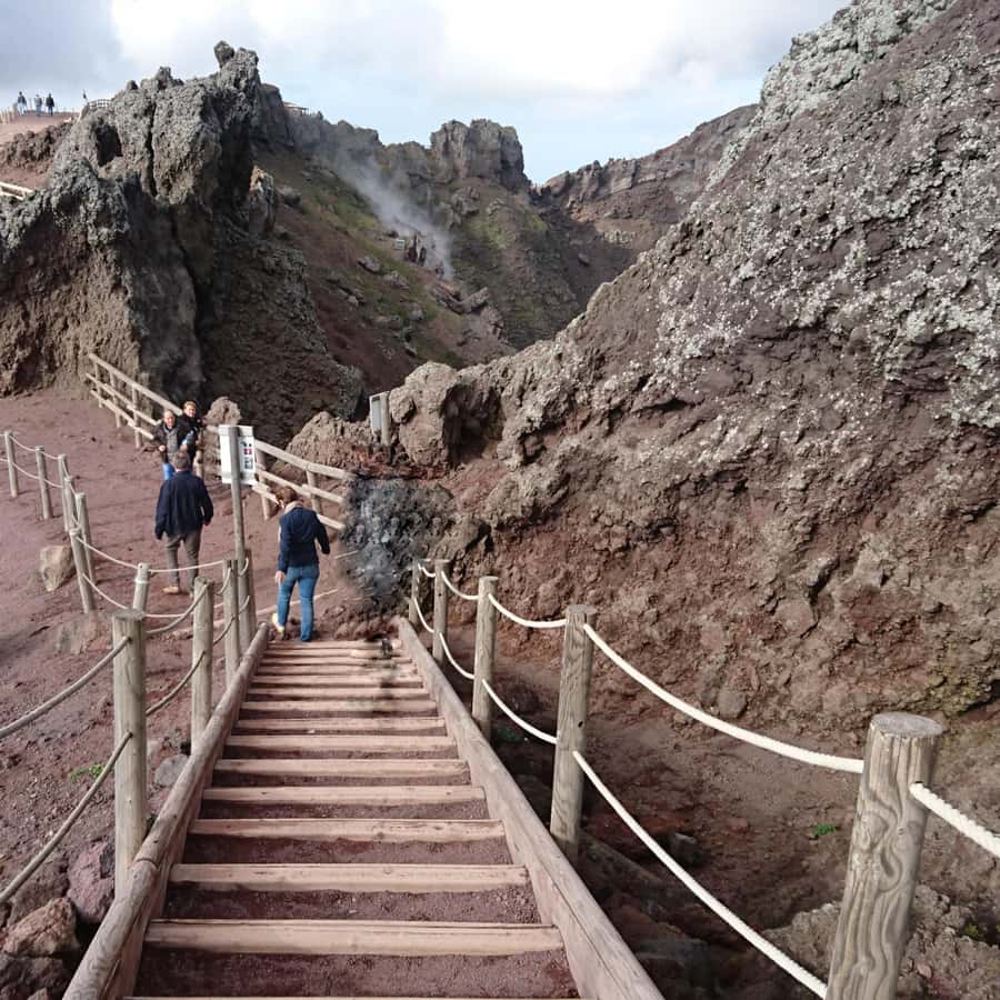 From Pompeii: Mount Vesuvius Roundtrip Bus Transfer | GetYourGuide