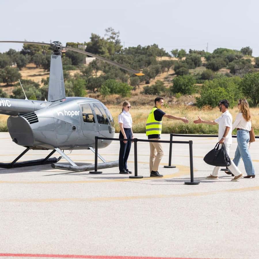 Athens to Sifnos: Quick & Scenic Helicopter shared flight | GetYourGuide