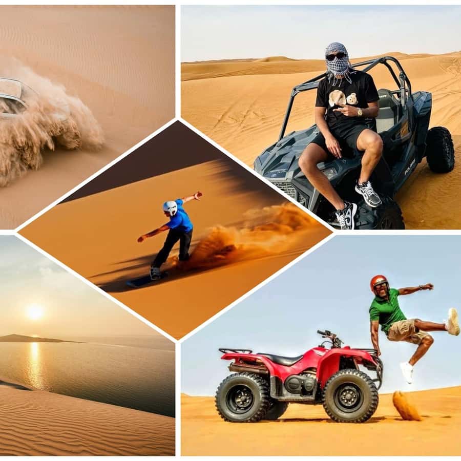 Doha: ATV/Quad & Buggy, Dune Bashing, CamelRide&Sandboarding | GetYourGuide