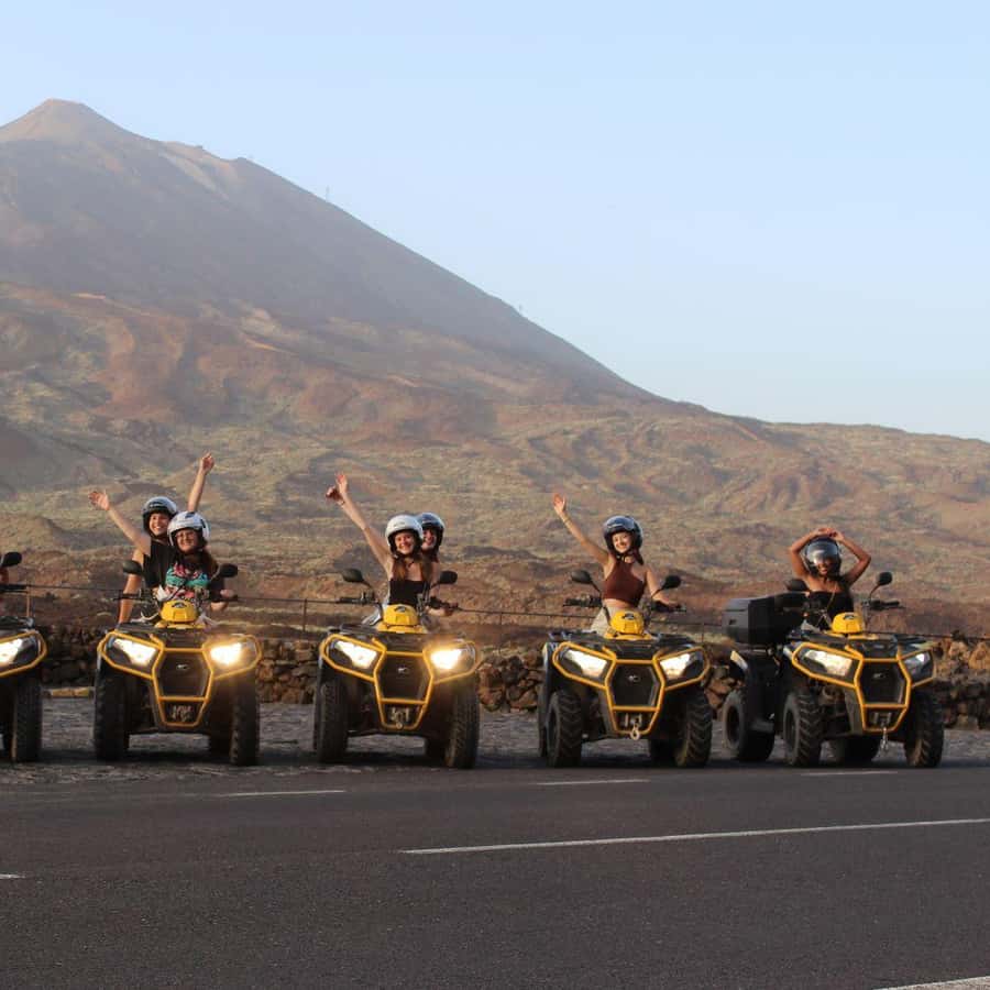 Tenerife: Excursión en quad al volcán TEIDE SOLO quad doble | GetYourGuide