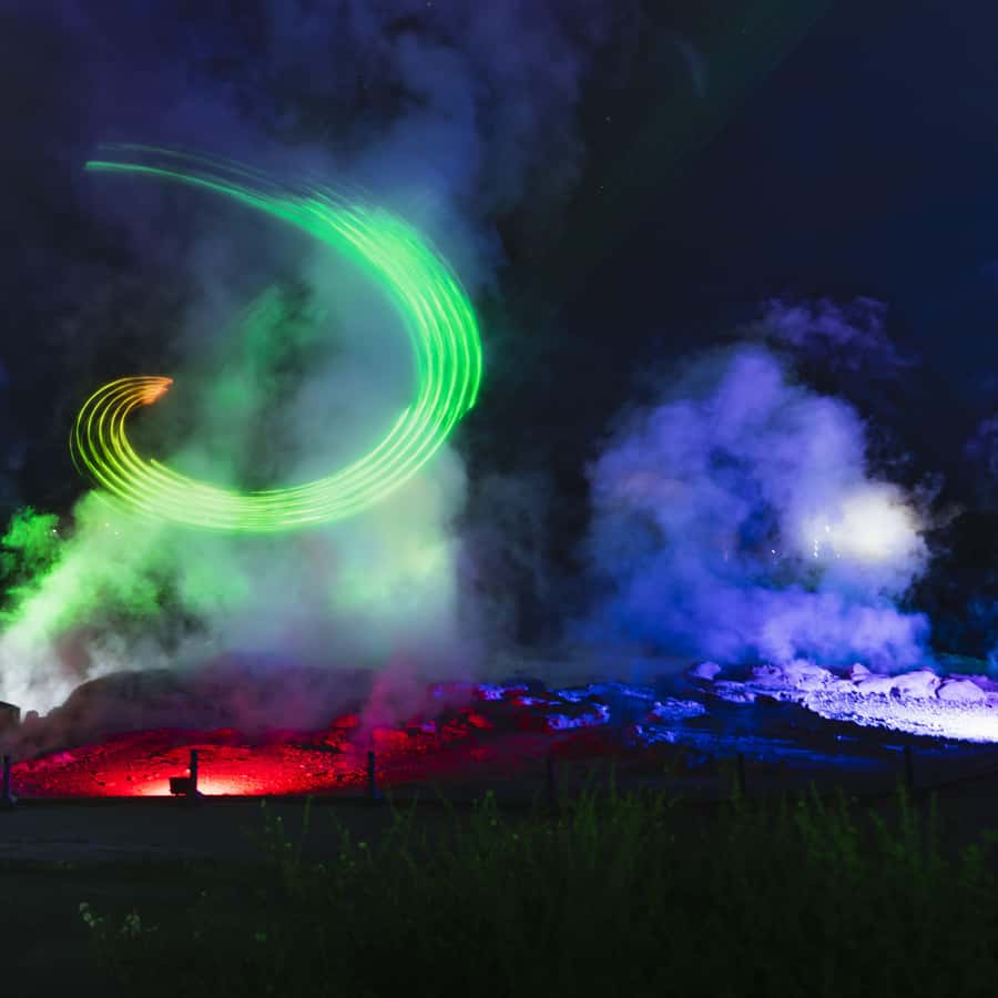 Mārama: Geyser Light Trail Entry Ticket | GetYourGuide