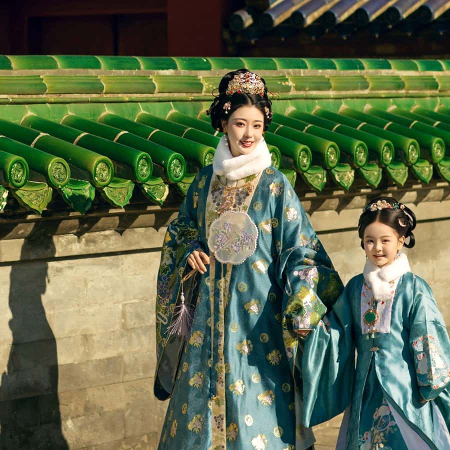Expérience du Hanfu traditionnel de Pékin et séance de photos pour les ...