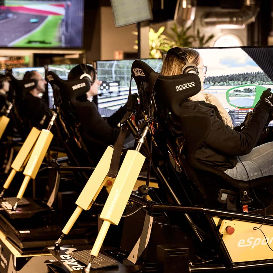 Cologne: Experience the full-motion racing simulator | GetYourGuide