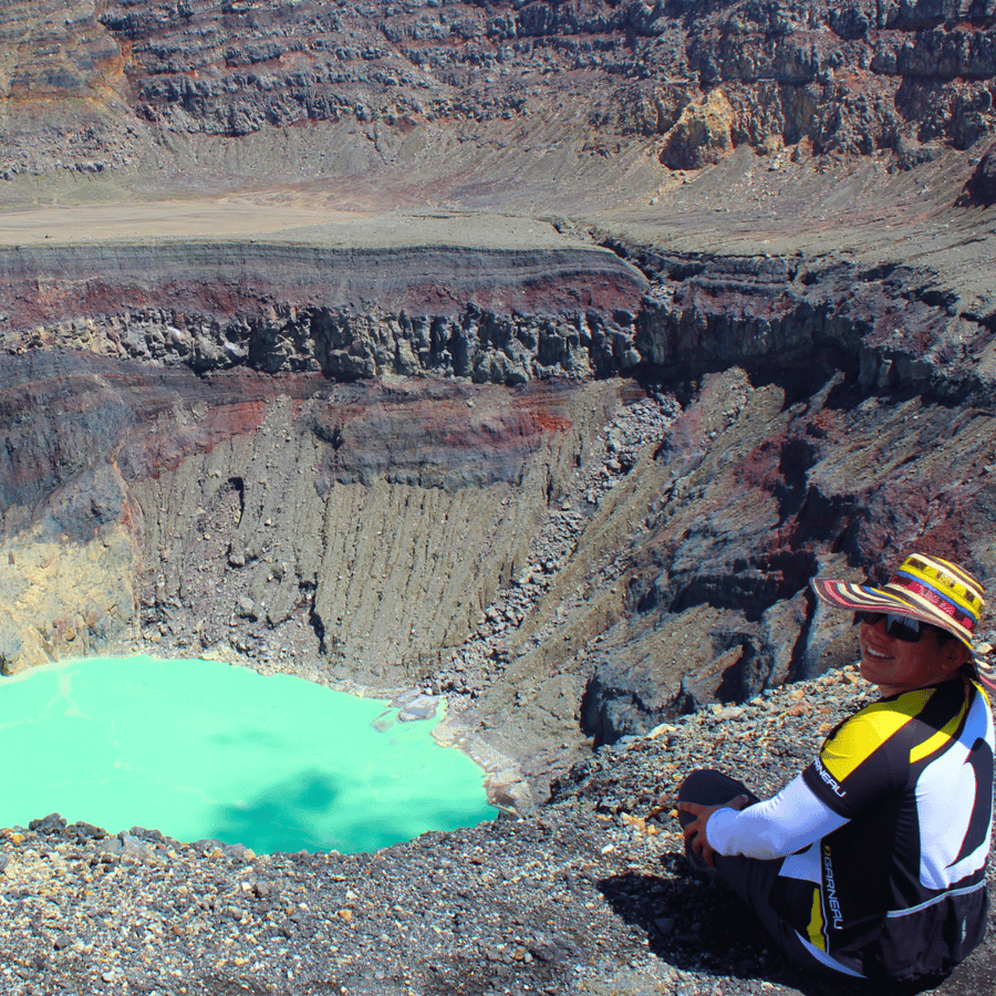 El Salvador : randonnée sur le volcan Santa Ana + route du lac ...