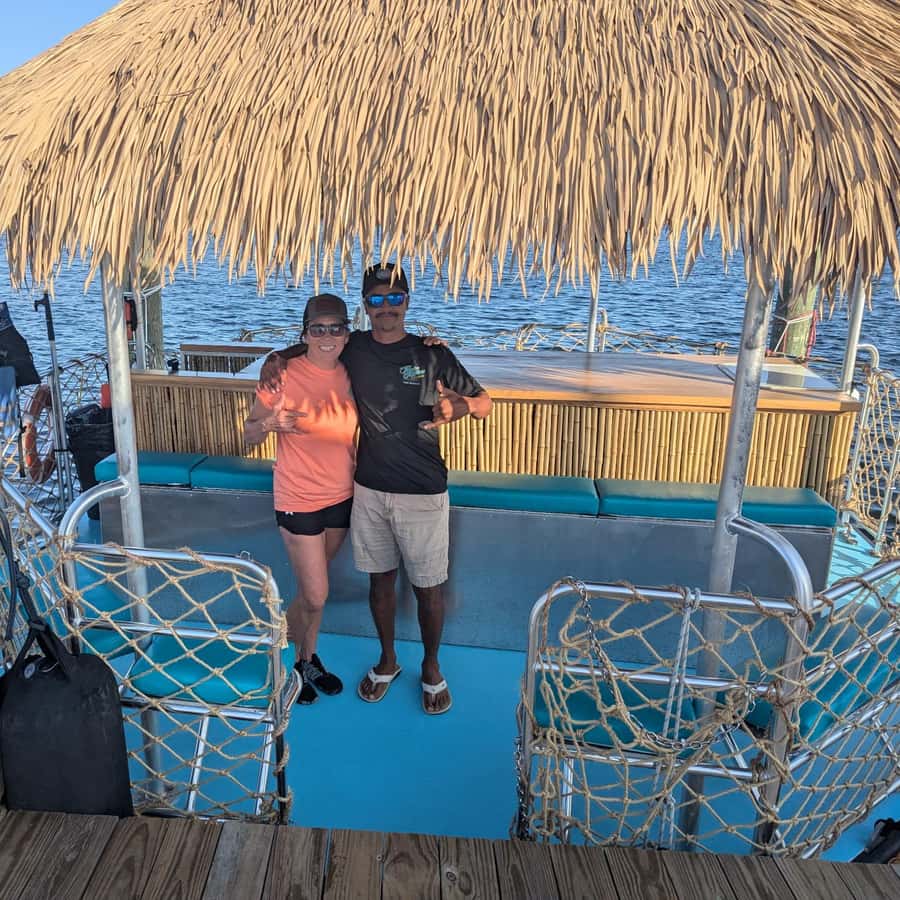 Panama City Beach: 90 Minute Sunset Tiki Boat Tour | GetYourGuide