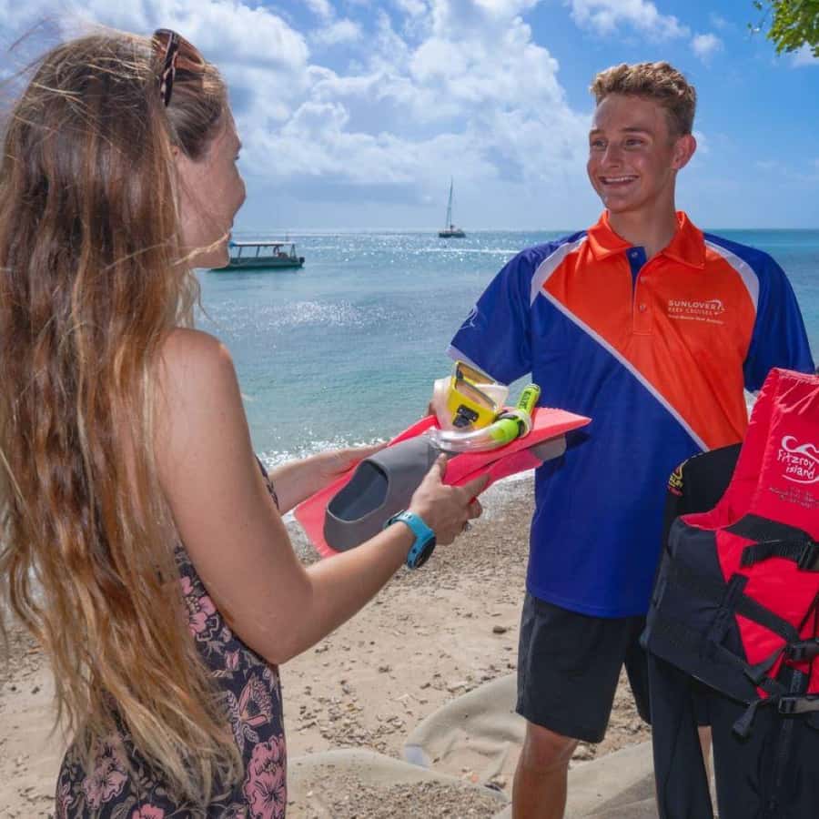 Cairns: Great Barrier Reef and Fitzroy Island Boat Tour | GetYourGuide