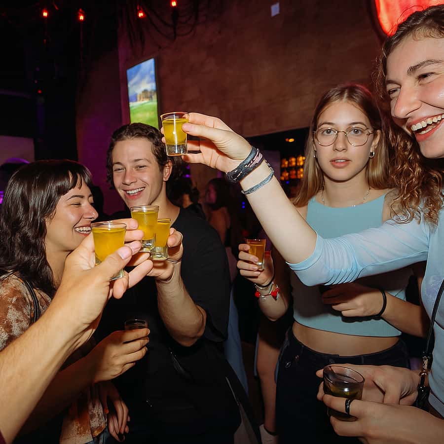 Nachtleben auf Rhodos: Old Town Party Tour – 5 Bars & kostenlose Shots ...