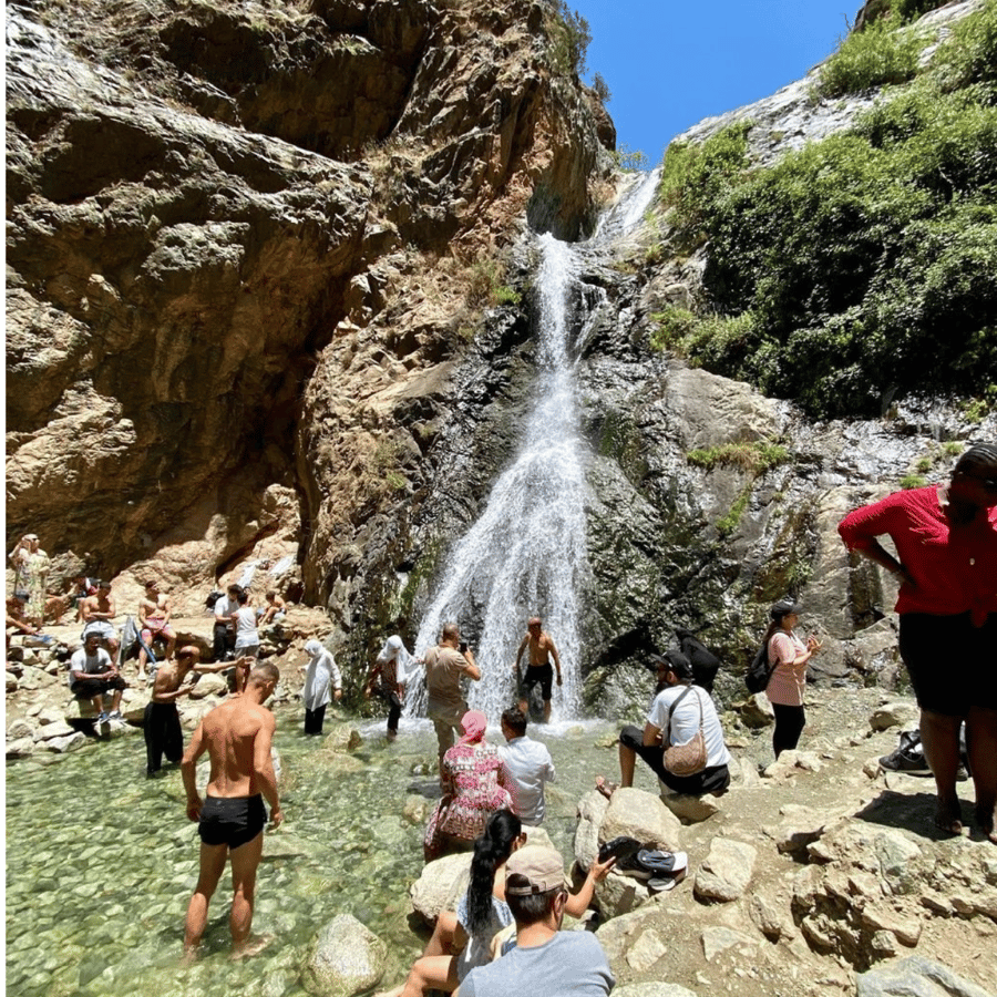 From Marrakech : Ourika Valley, Waterfalls, Guide & lunch | GetYourGuide