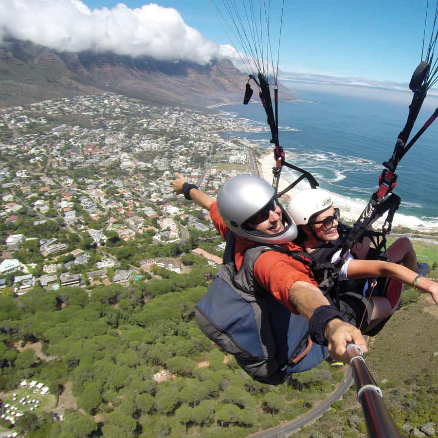 Cape Town: Tandem Paragliding with Instructor | GetYourGuide
