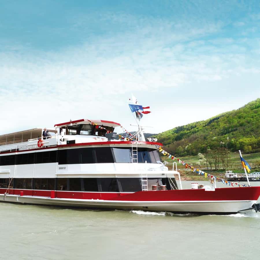 Vienna: Heurigen Cruise with Viennese Songs and Buffet | GetYourGuide