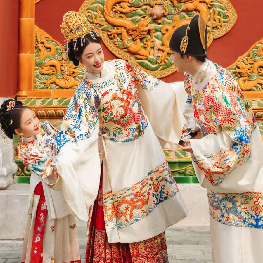 Expérience du Hanfu traditionnel de Pékin et séance de photos pour les ...
