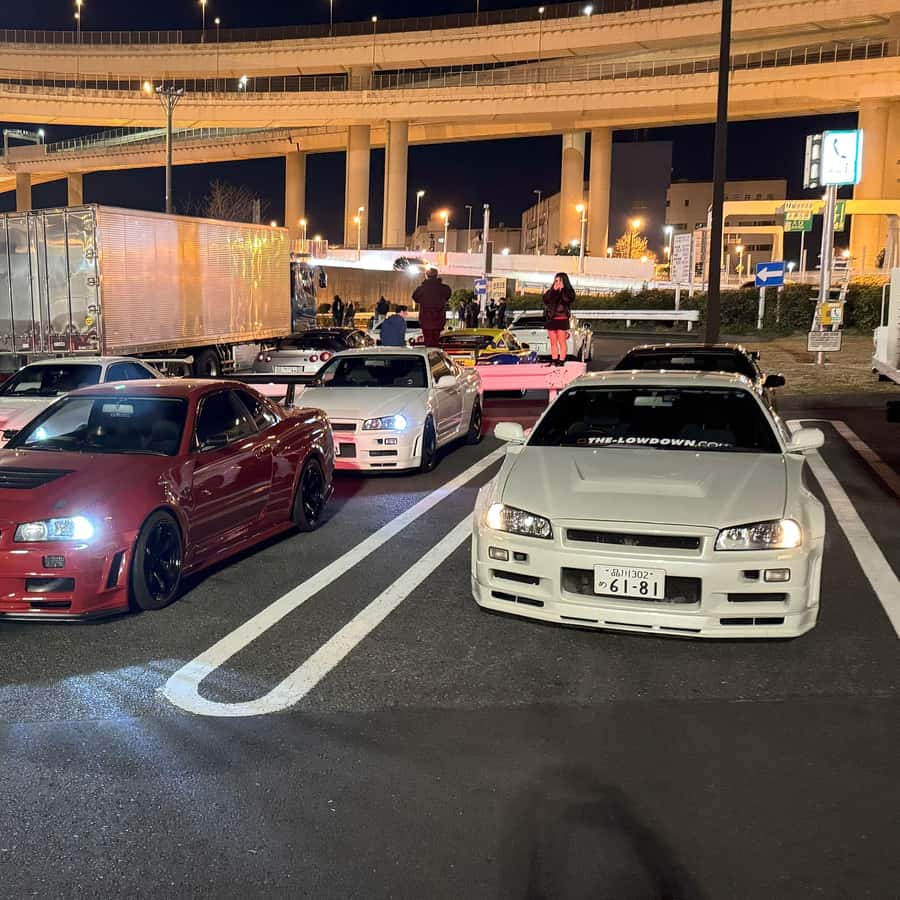 Visite privée de Daikoku et Tokyo en JDM avec une R34 GT-R, une Supra ...