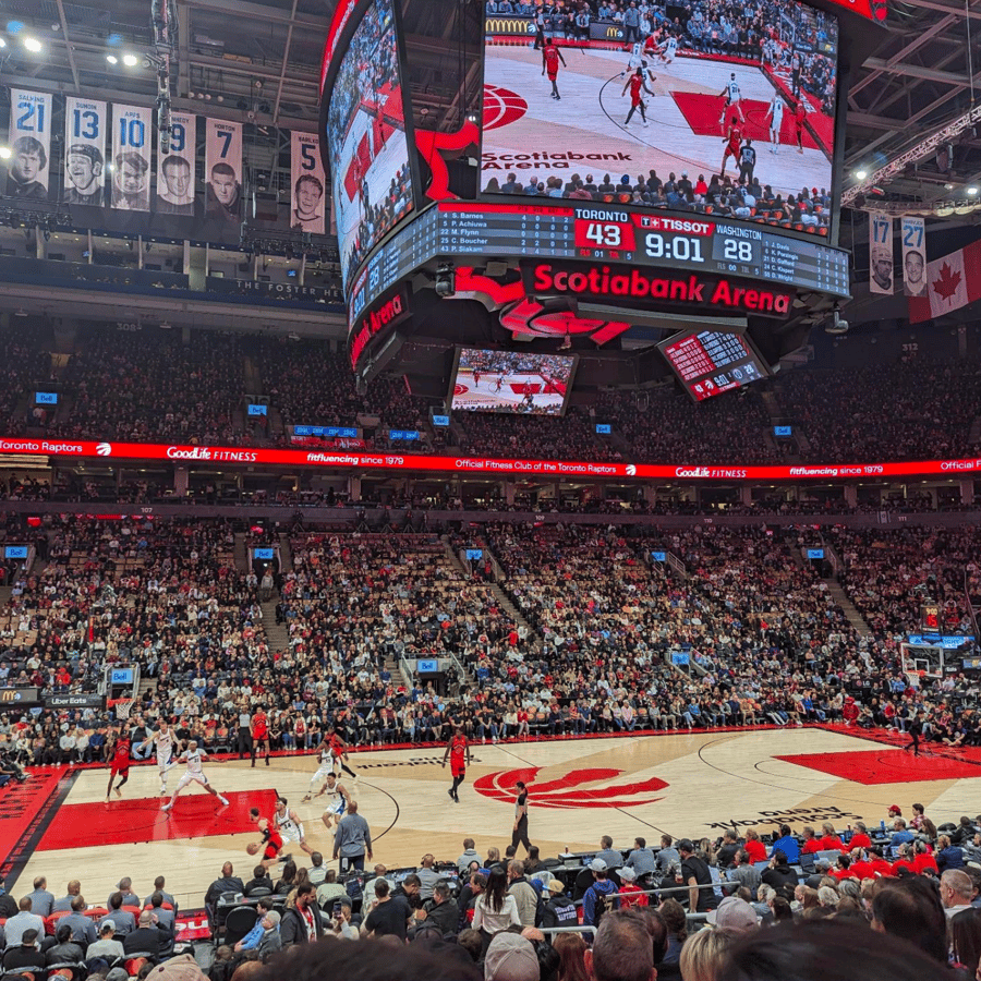 Toronto: Toronto Raptors NBA Game Ticket at Scotiabank Arena | GetYourGuide