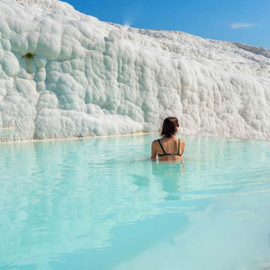 Bodrum:Pamukkale Cotton Castle & Hierapolis Day Trip w/Lunch | GetYourGuide