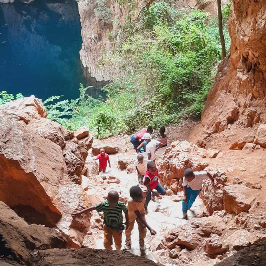 Zimbabwe: Chinhoyi Caves Tour with Lion Viewing and Lunch | GetYourGuide