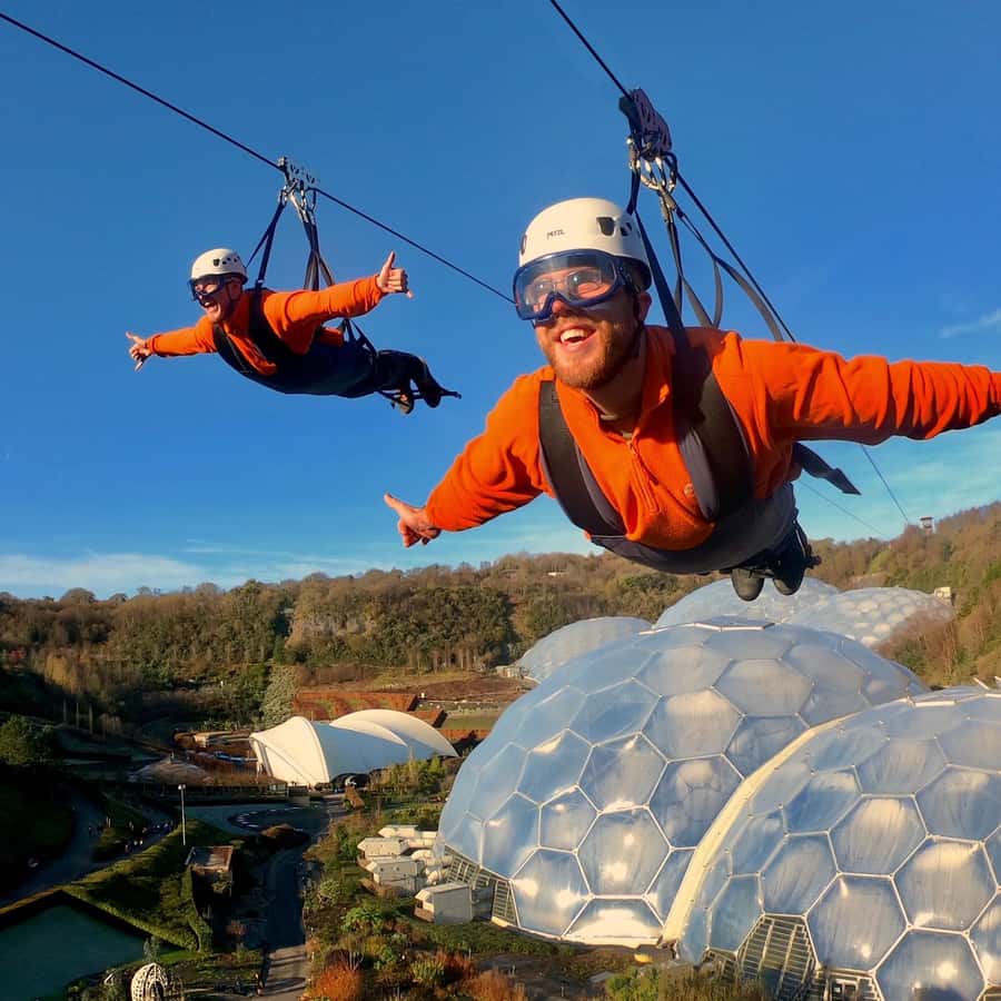 Cornwall: Eden Project Zip Wire Experience | GetYourGuide