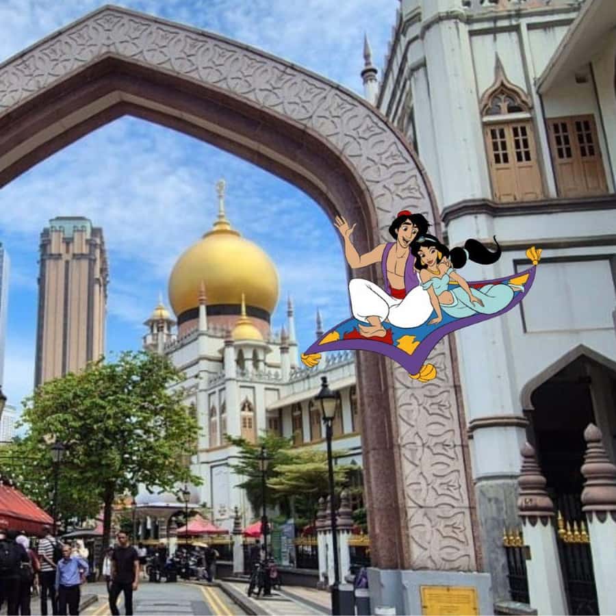 Singapurs magische Disney-Spaziergänge: Mulan, Aladdin & Avatar ...