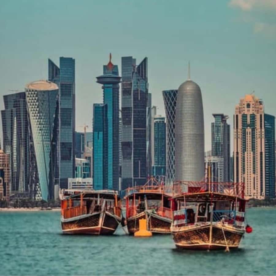 Doha Skyline: Traditional Dhow Cruise with Pickup & Drop-Off | GetYourGuide
