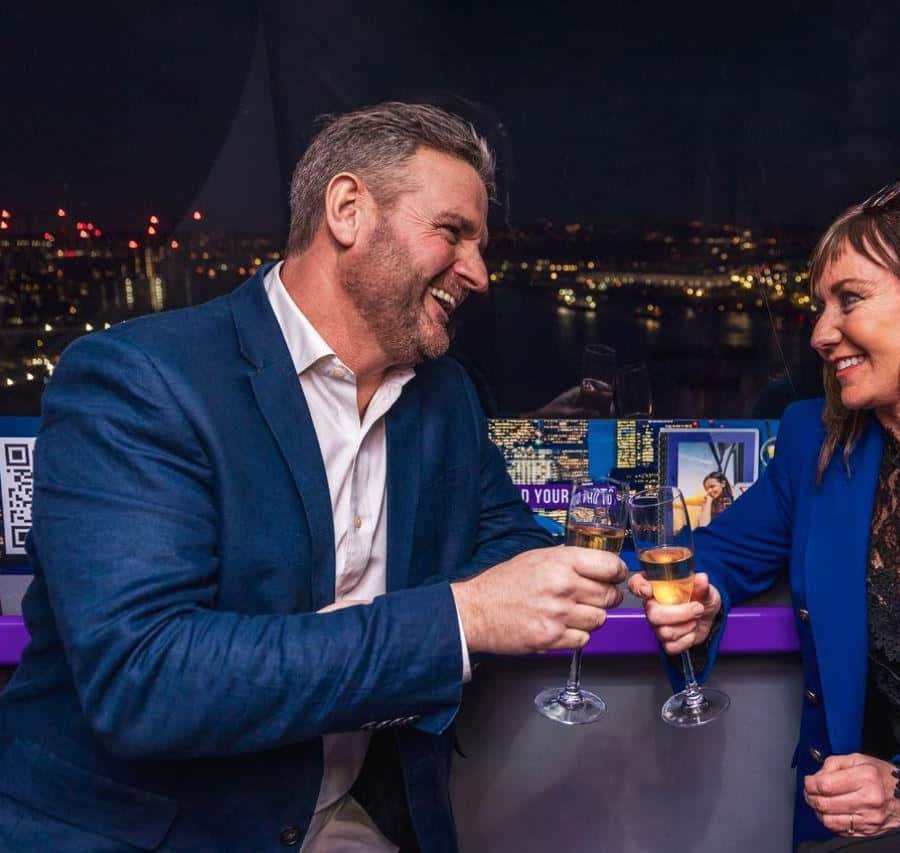 London: IFS Cloud Cable Car Champagne Experience | GetYourGuide