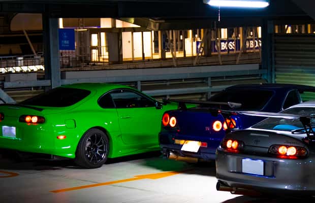 TOKYO RIDE: JDM CARMEET TOUR WITH R34 SKYLINE/SUPRA | GetYourGuide