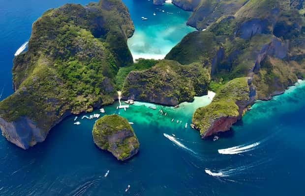 Phuket: Phi Phi & Maya Bay Schnellboot-Tagestour mit Mittagessen | GetYourGuide