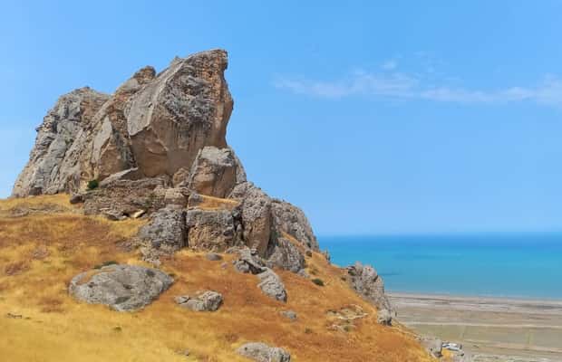 Bakou : visite du lac rose, des montagnes de bonbons et de la montagne ...
