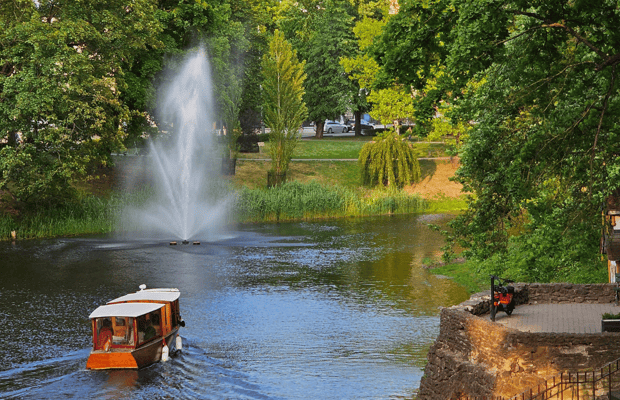 Riga: Canal and River Boat Tour with Audio Guide | GetYourGuide