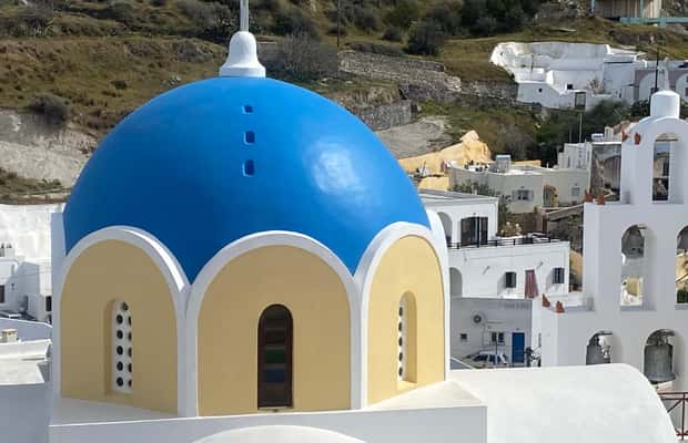 Santorini Fun Wine Tour – Besøg 2 vingårde og et bryggeri | GetYourGuide