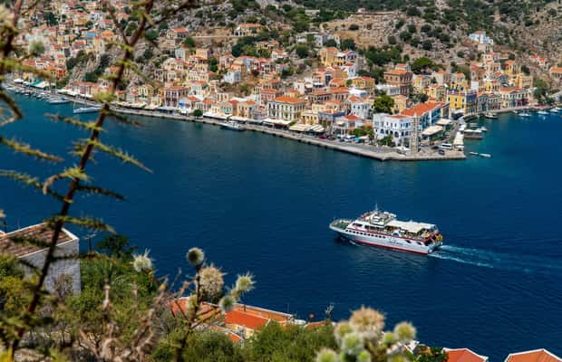 Rhodes: Scenic Cruise to Symi Island & St George Bay | GetYourGuide
