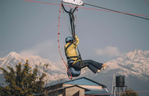 Pokhara: Zipline and Skyscreamer Swing Combo | GetYourGuide