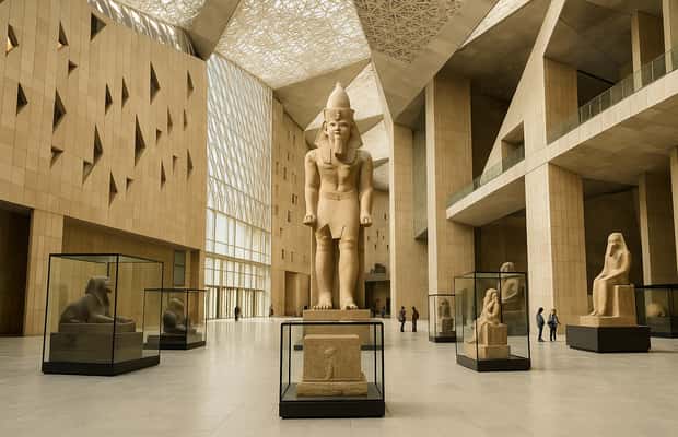 Le Caire : visite du Grand Musée égyptien avec prise en charge à l ...