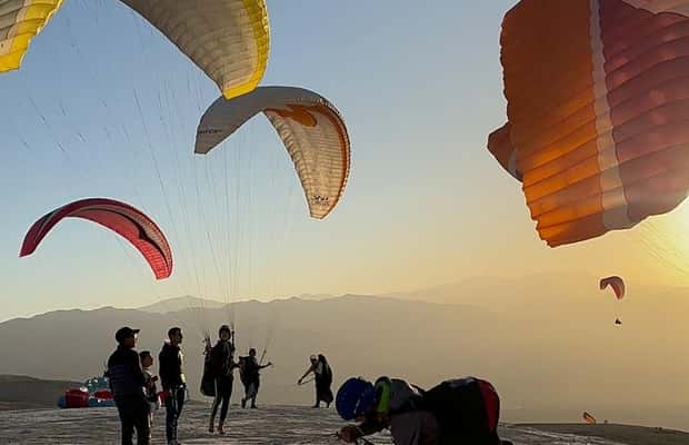 Marrakech: Paragliding over Agafay Desert & Atlas Mnt Views | GetYourGuide