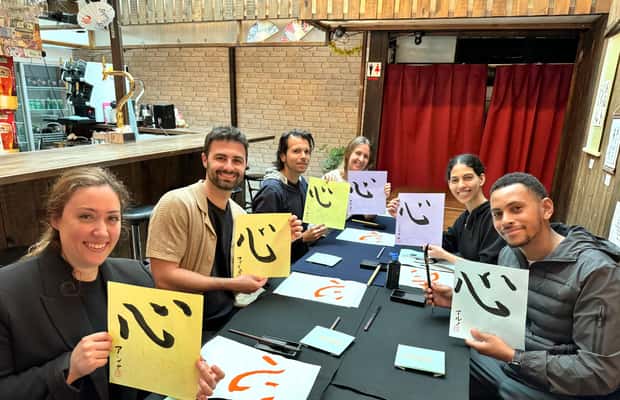 Kyoto: Japanese Calligraphy Workshop | GetYourGuide