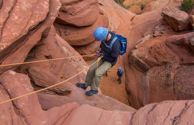 Uit Moab: Rock of Ages gematigde klimhindernisbaan | GetYourGuide