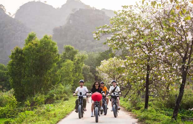Ninh Binh E-Bike-Tour – Tam Coc Pedal & Paddle plus | GetYourGuide