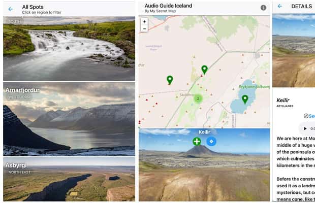 Iceland: Audioguide, Interactive map 200 spots ++ | GetYourGuide