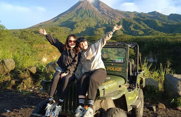Yogyakarta: Mount Merapi Jeep Adventure and Cycling Tour | GetYourGuide