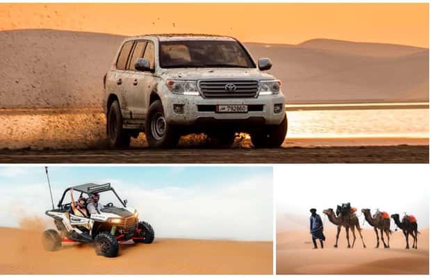 Doha : quad, désert en 4x4, chameaux, sandboard, mer intérieure ...