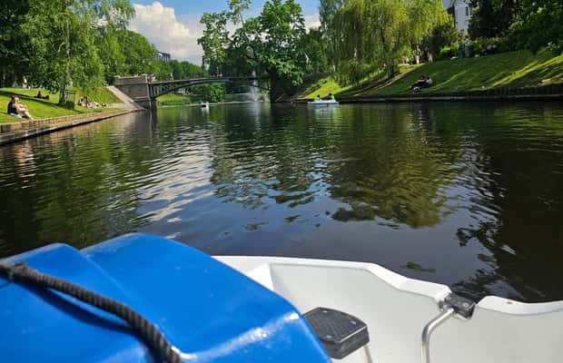 Rowing boats and (Pedal boat) rental -River Cruises Latvia | GetYourGuide