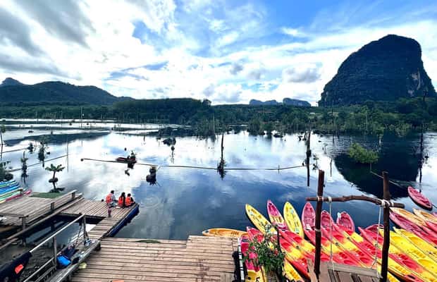 Krabi: Klong Root Kayaking Viewpoint,Fish Feeding and more | GetYourGuide