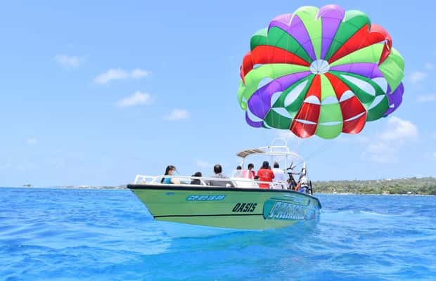 SAN ANDRES : VOL EN PARACHUTE ASCENSIONNEL AU-DESSUS DE LA MER DES 7 ...