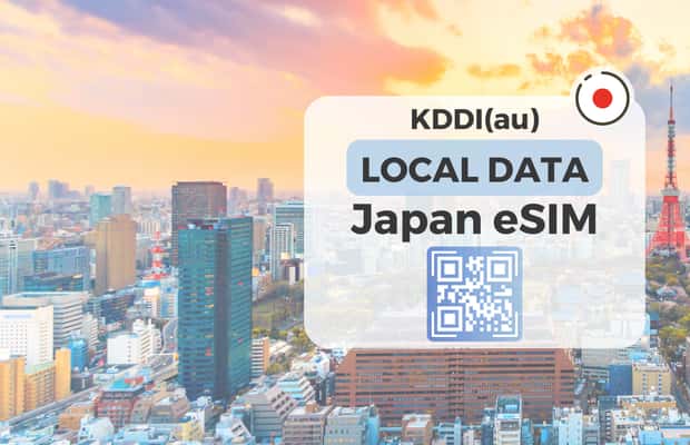 日本：带无限本地 4G/5G 数据的 eSIM | GetYourGuide