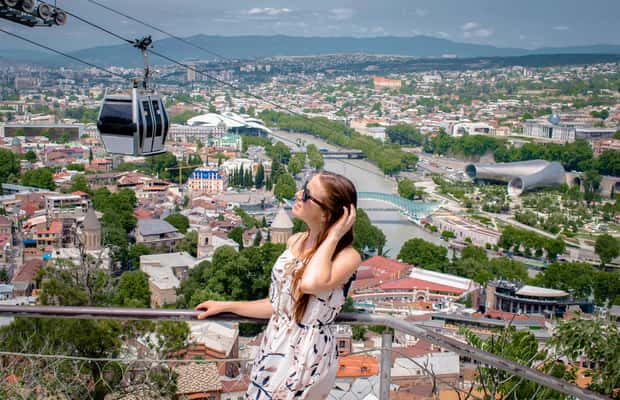 Tbilisi: Old and New City Guided Tour with 2 Cable Car Rides | GetYourGuide